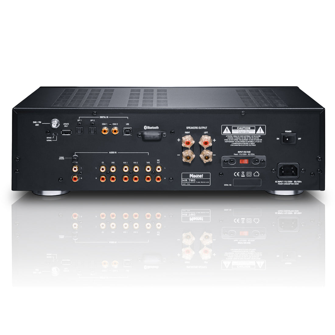 Magnat MR 780 Hybrid Integrated Amplifier with Bluetooth – Groove Audio