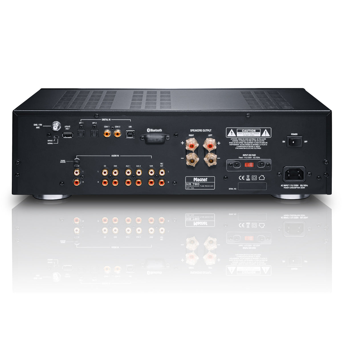 Magnat MR 780 Hybrid Integrated Amplifier with Bluetooth – Groove Audio